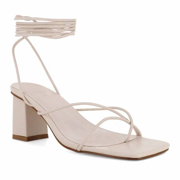 Billini | Shoes | New Billini Women Ulali Wrap Heel In Ivory | Poshmark